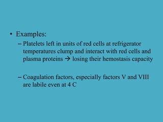 Blood components and preparation | PPTX