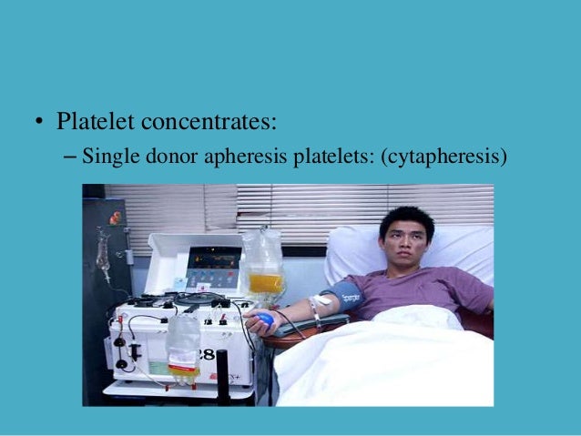 Blood components and preparation