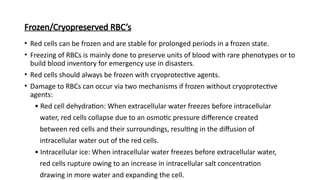 Blood components and Seperation in blood bank | PPTX