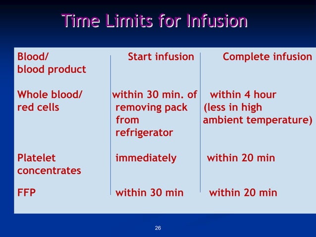 Blood components dosage and their administration | PPT | Blood ...