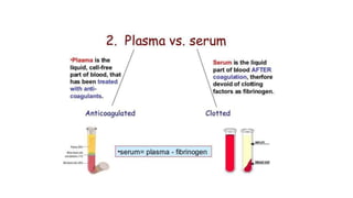 Blood component separation | PPTX