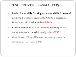 blood components @ neonates.ppt blood transfusion guidelines | PPT