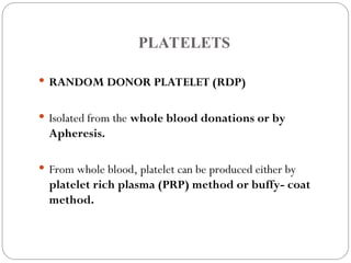 blood components @ neonates.ppt blood transfusion guidelines | PPT