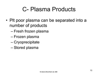 Blood components Plasma.ppt