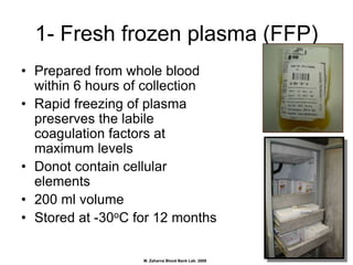 Blood components Plasma.ppt