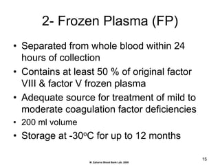 Blood components Plasma.ppt
