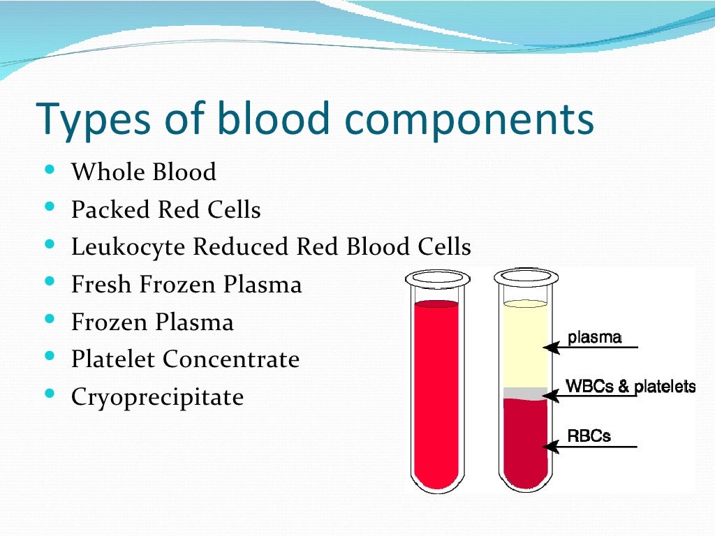 Blood components preparation and therapeutic uses final
