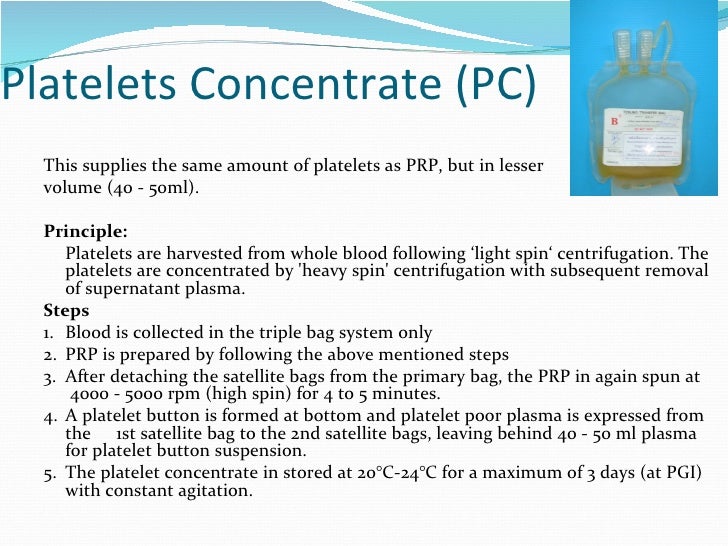 Blood components preparation and therapeutic uses final