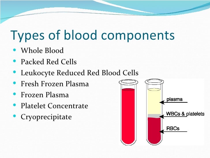 Blood components preparation and therapeutic uses final