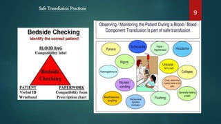 Blood components tranfusion guidelines update | PPTX