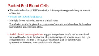 BLOOD COMPONENTS TRANSFUSION AND ITS COMPLICATIONS.pptx