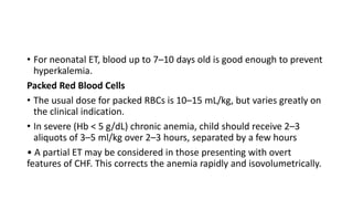 Blood component theraphy | PPTX