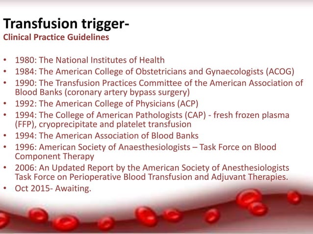 Blood component therapy | PPTX