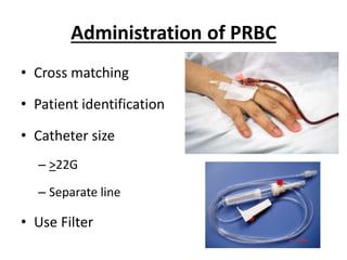 Blood Component Therapy | PPT