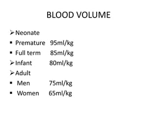Blood Component Therapy | PPT