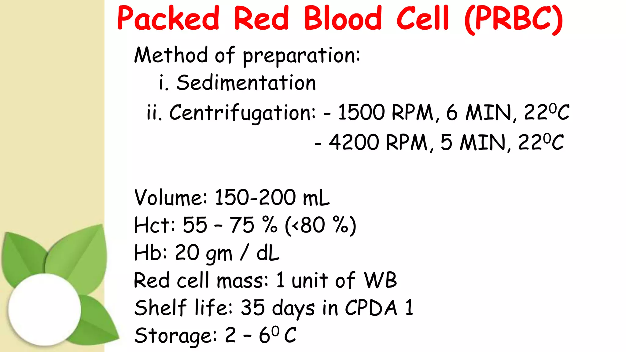 Blood component therapy.dr quiyum | PPTX