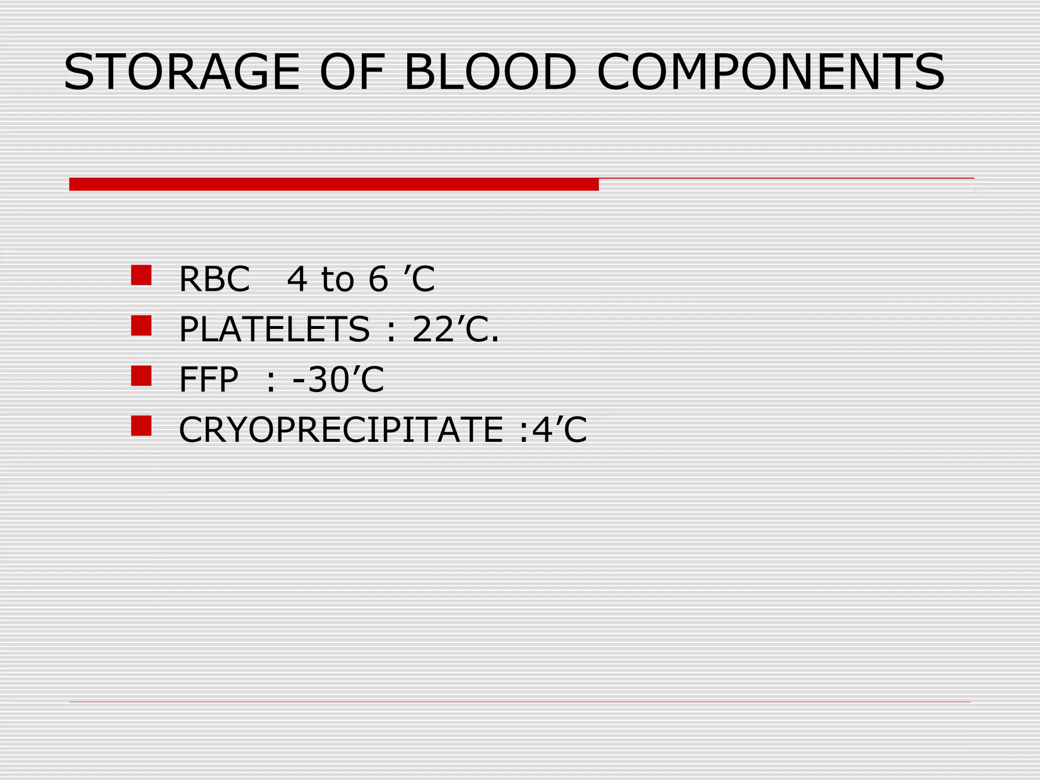 Blood component therapy aarti | PPT