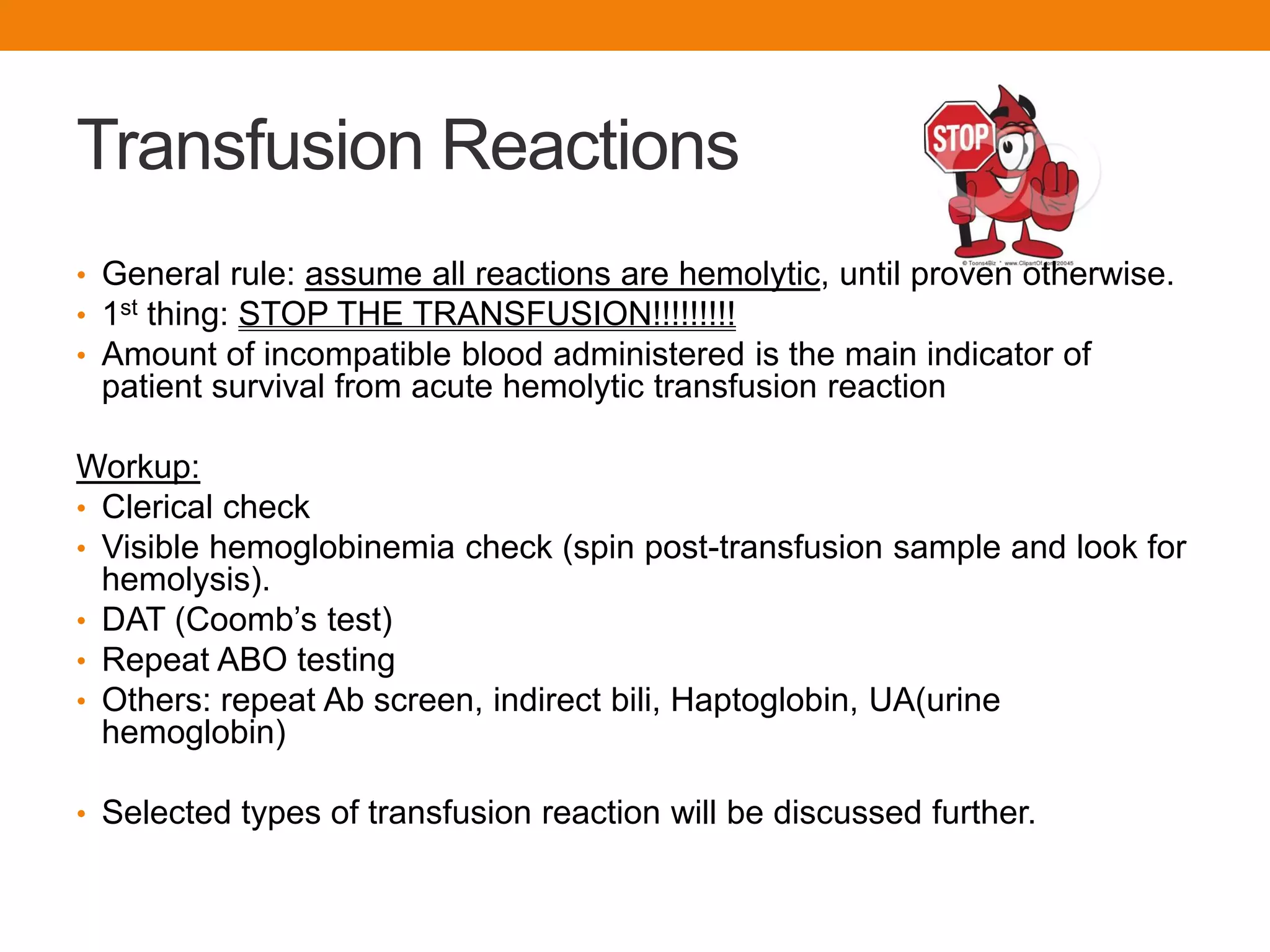 Blood component therapy and transfucion reactions | PDF