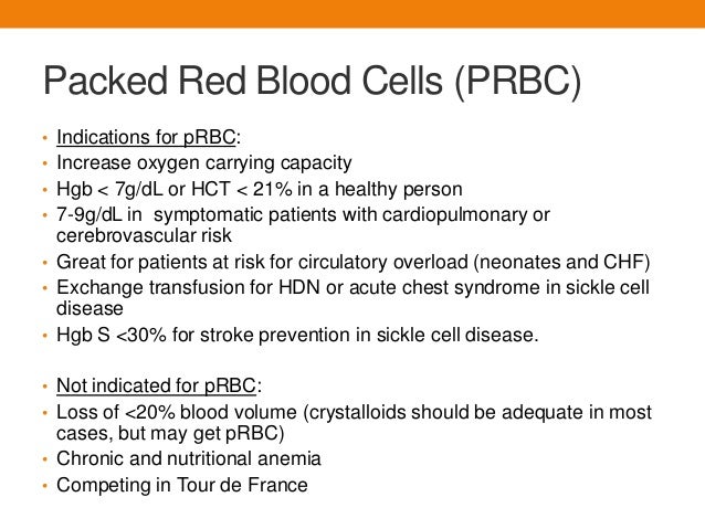 Blood component therapy and transfucion reactions