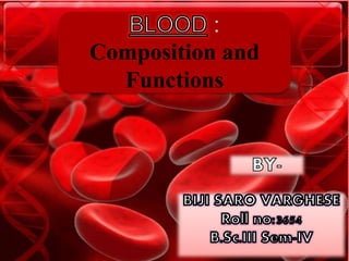 Ppt Blood Physiology Powerpoint Presentation Free KS2 PowerPoint