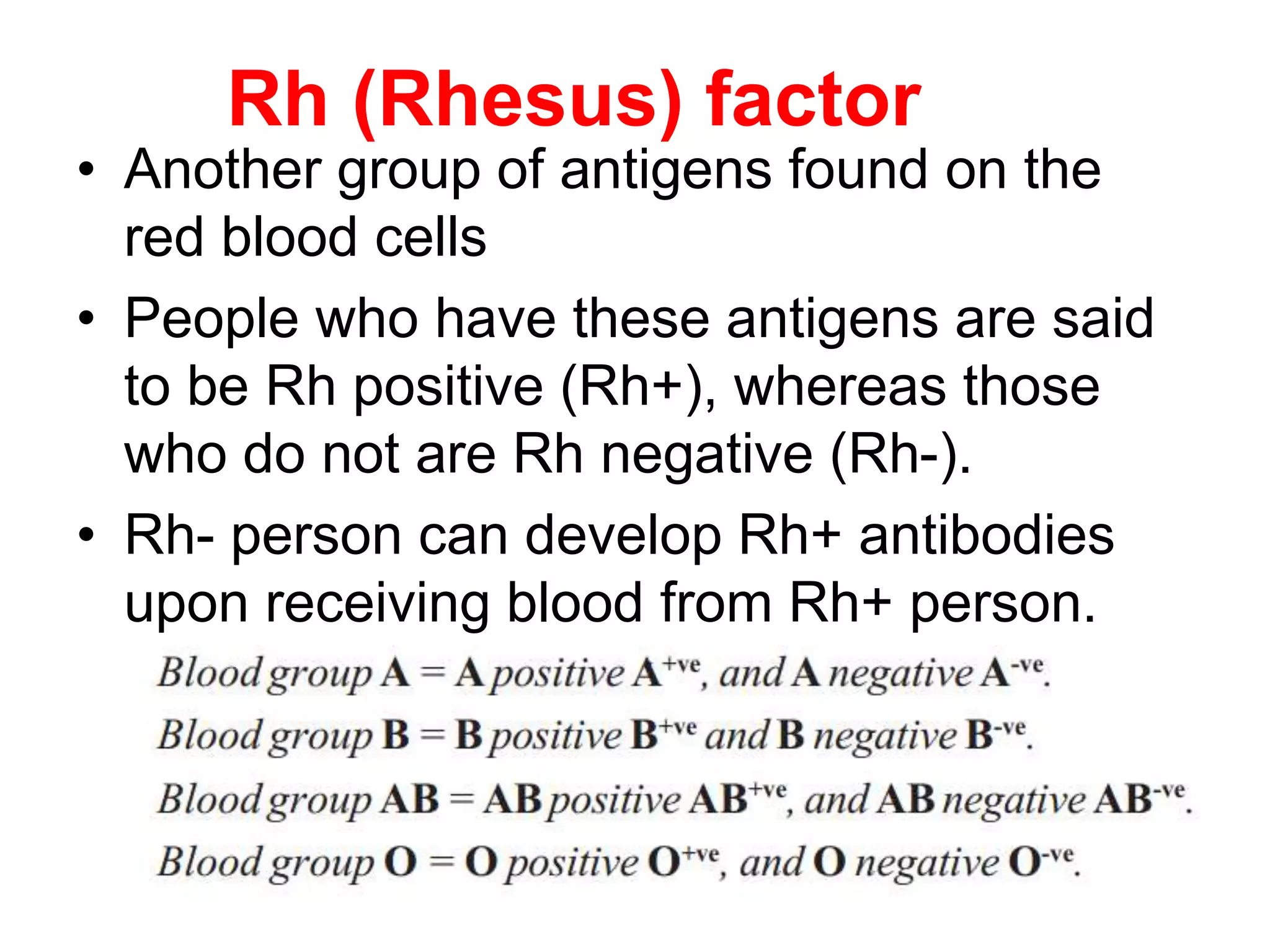 Blood composition and function | PPT