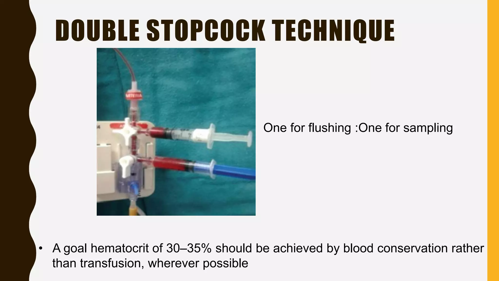 Blood conservation strategy | PPTX