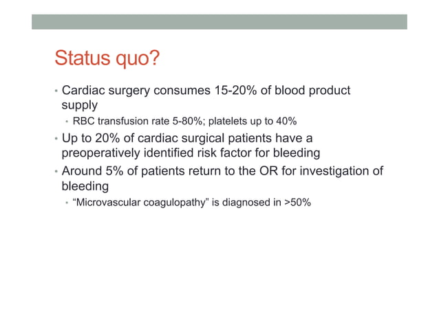 Bruce Cartwright: Blood Conservation | PDF | Blood Disorders | Diseases ...