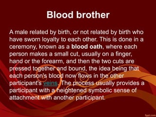 Blood covenant | PPT