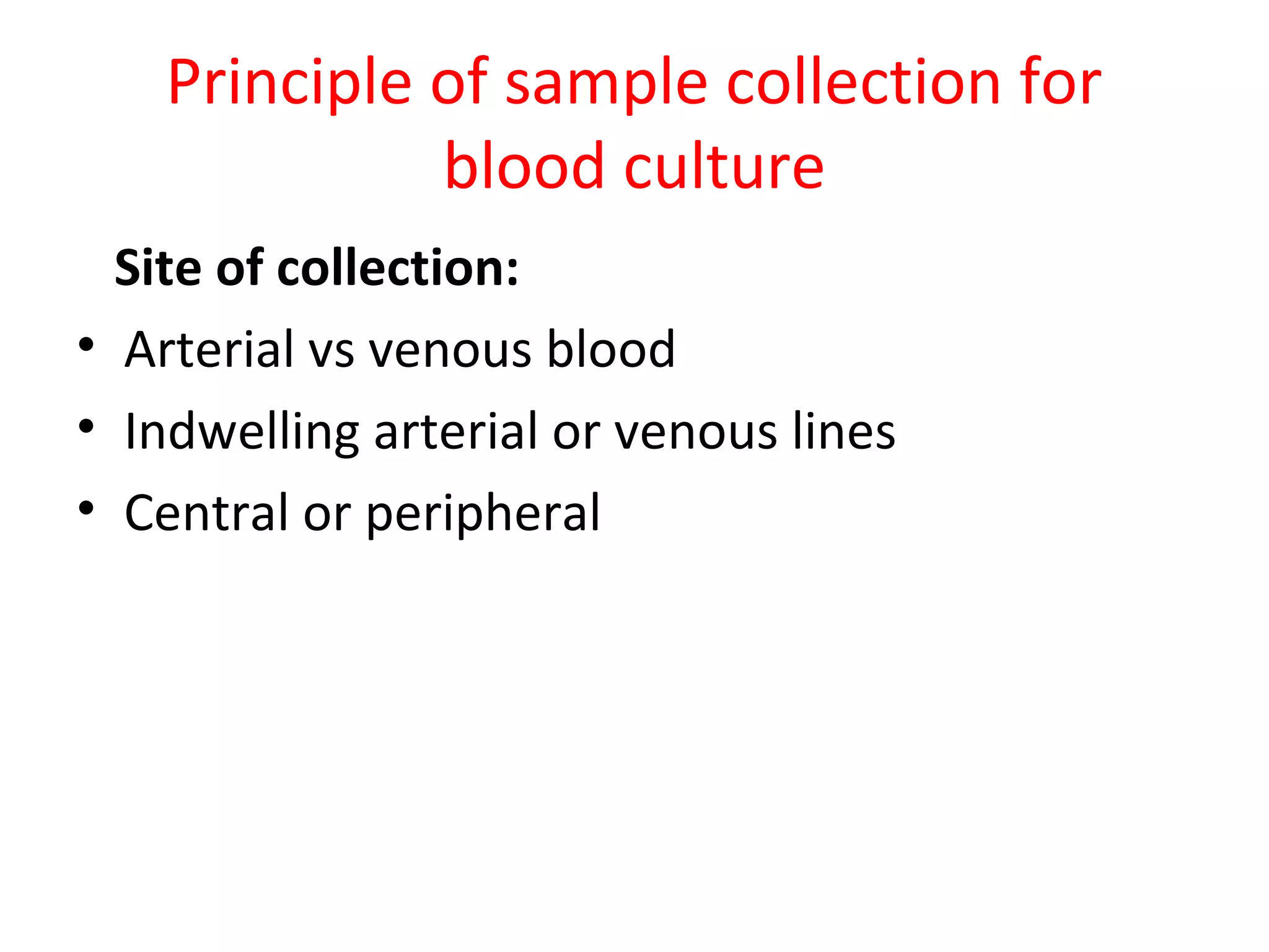 Blood culture | PPT