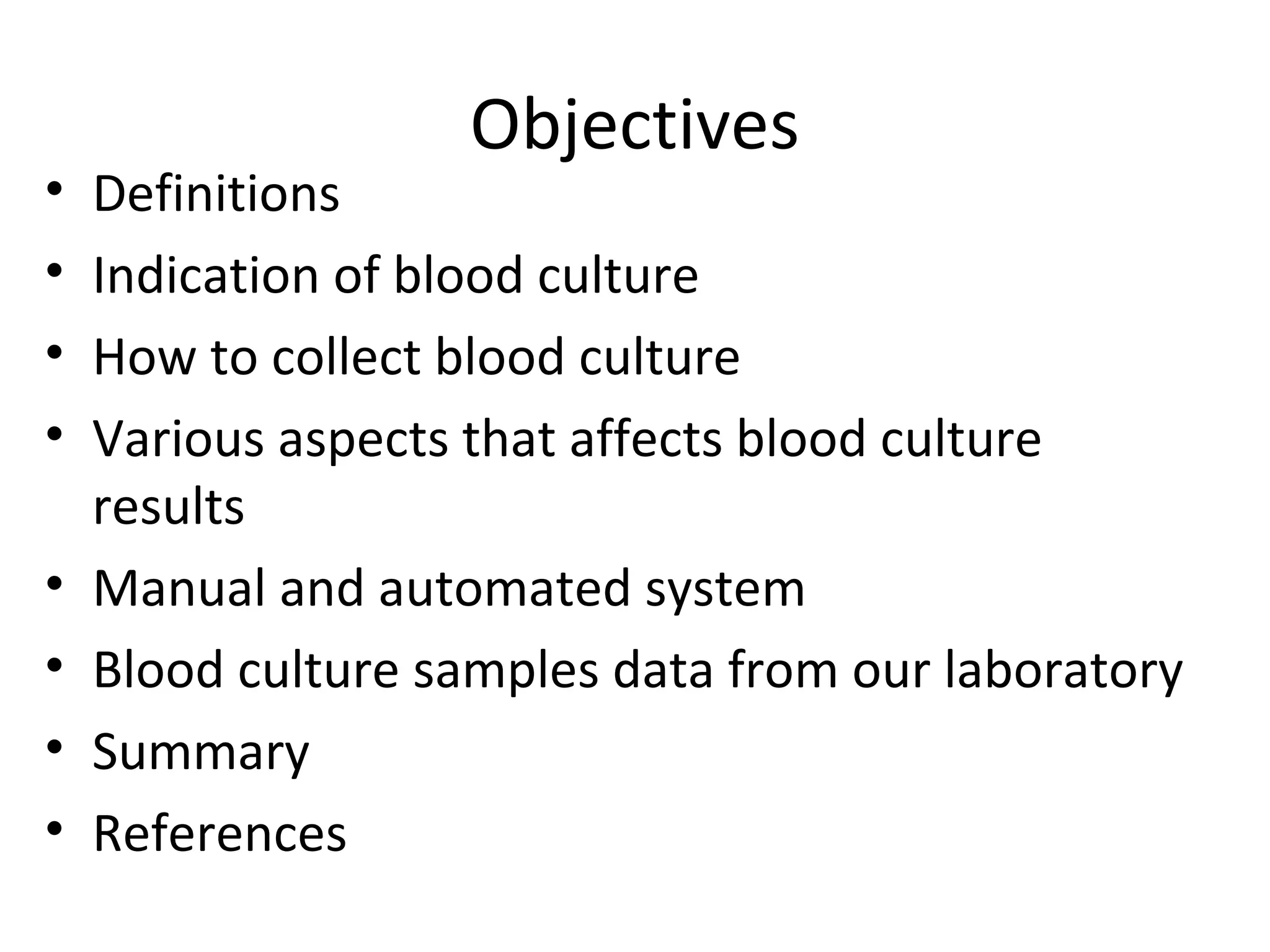 Blood culture | PPT