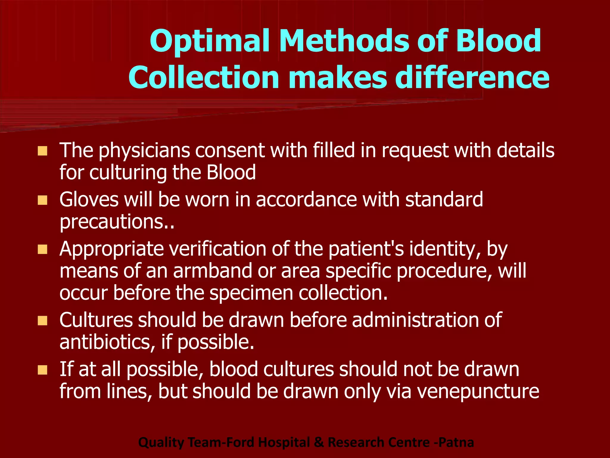 Blood culture | PPT