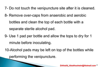 Blood culture contamination | PPT