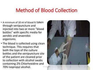 BLOOD CULTURING using automation | PPTX