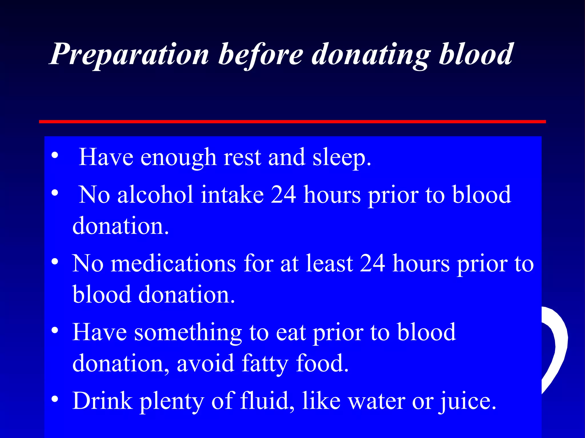 Blood donation | PPT