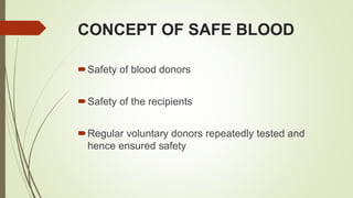 Blood donation awareness | PPTX