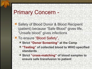 Blood donation facts | PPT