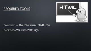 Blood donation management | PPT