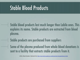 Blood donation powerpoint | KEY