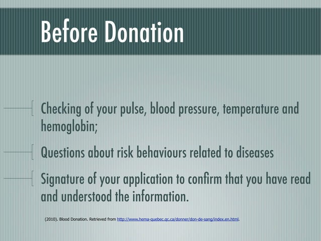 Blood donation powerpoint | KEY