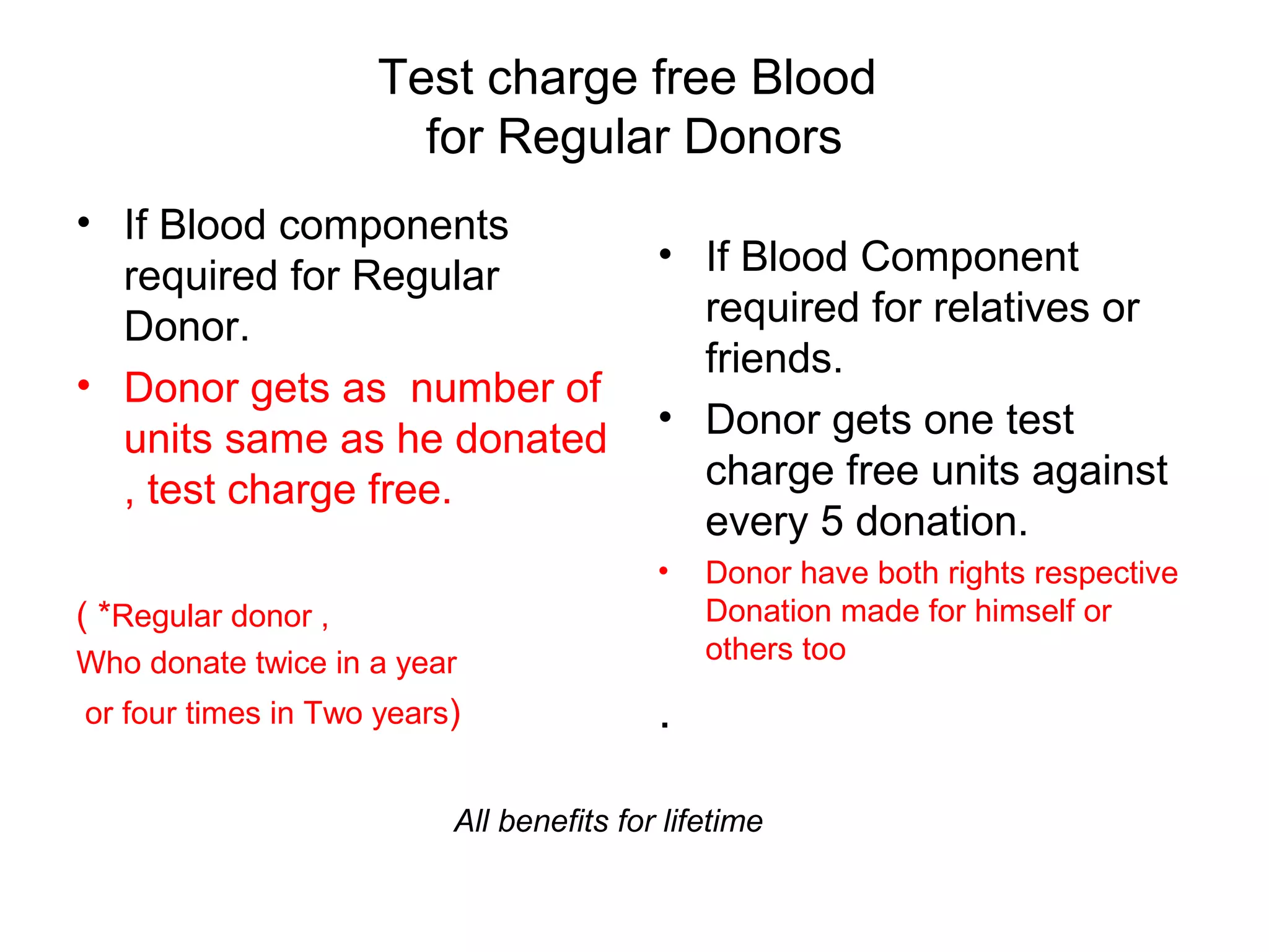 Blood donation process | PPT