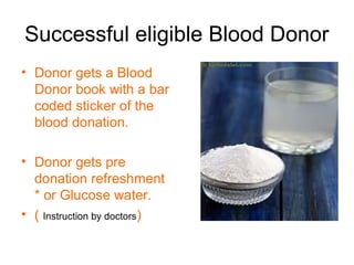 Blood donation process | PPT