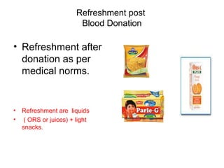 Blood donation process | PPT