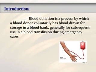 Blood donor | PPT