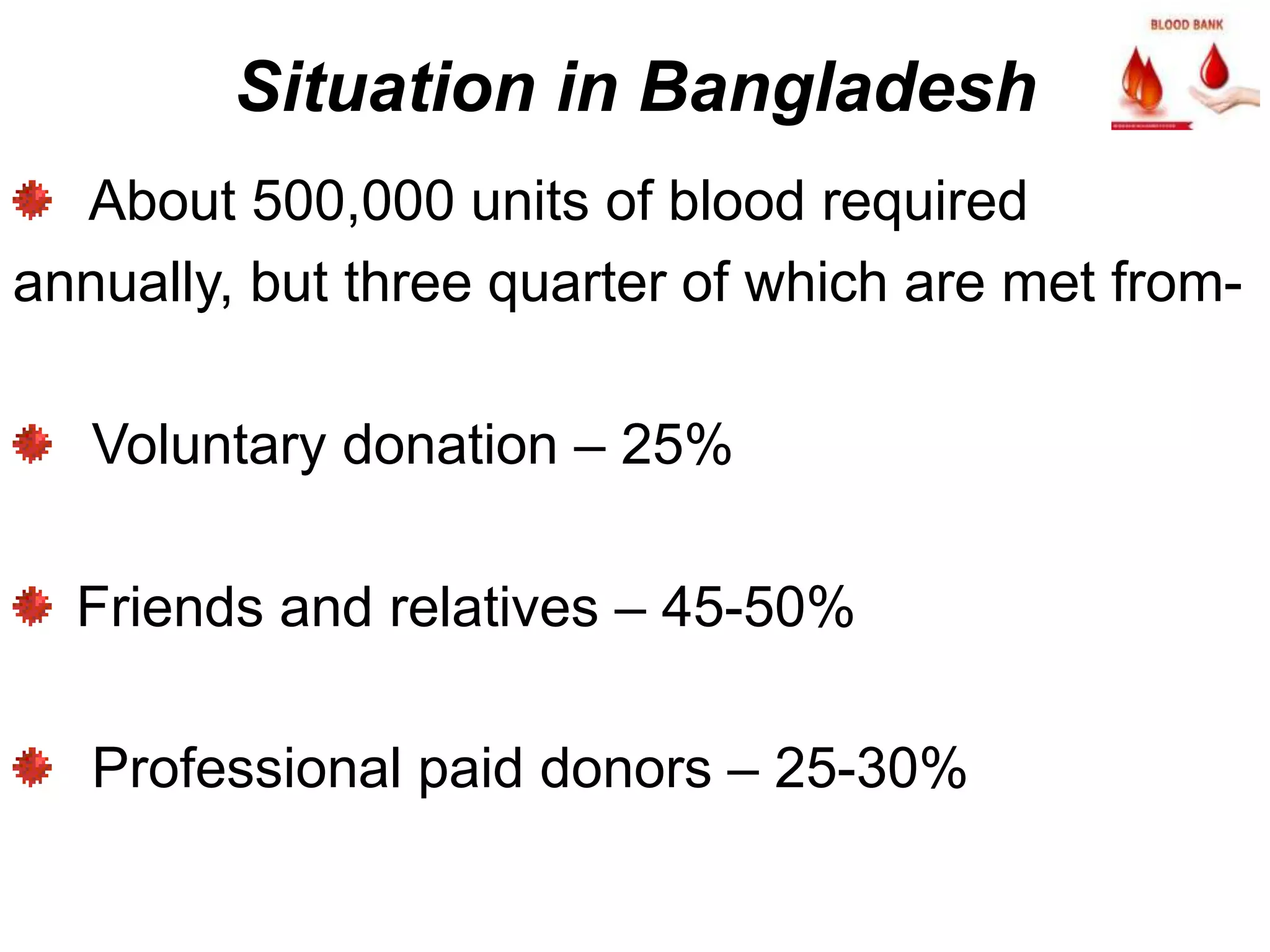 Blood donor selection | PPTX