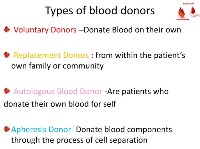 Blood donor selection | PPTX | Blood Disorders | Diseases and Conditions