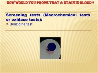Blood examination | PPT