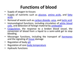 Blood examination | PPTX