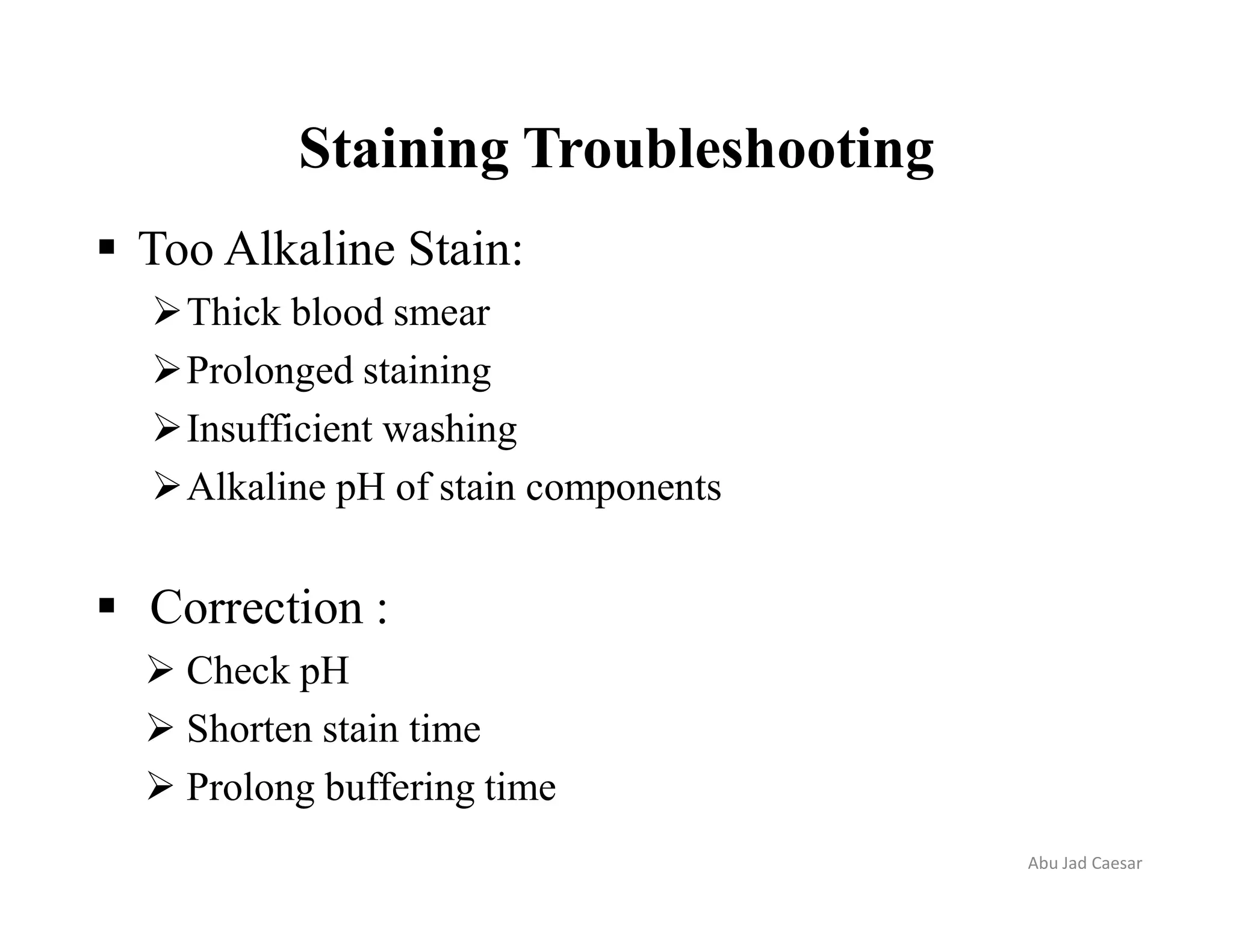 Blood film preparation and reporting | PDF