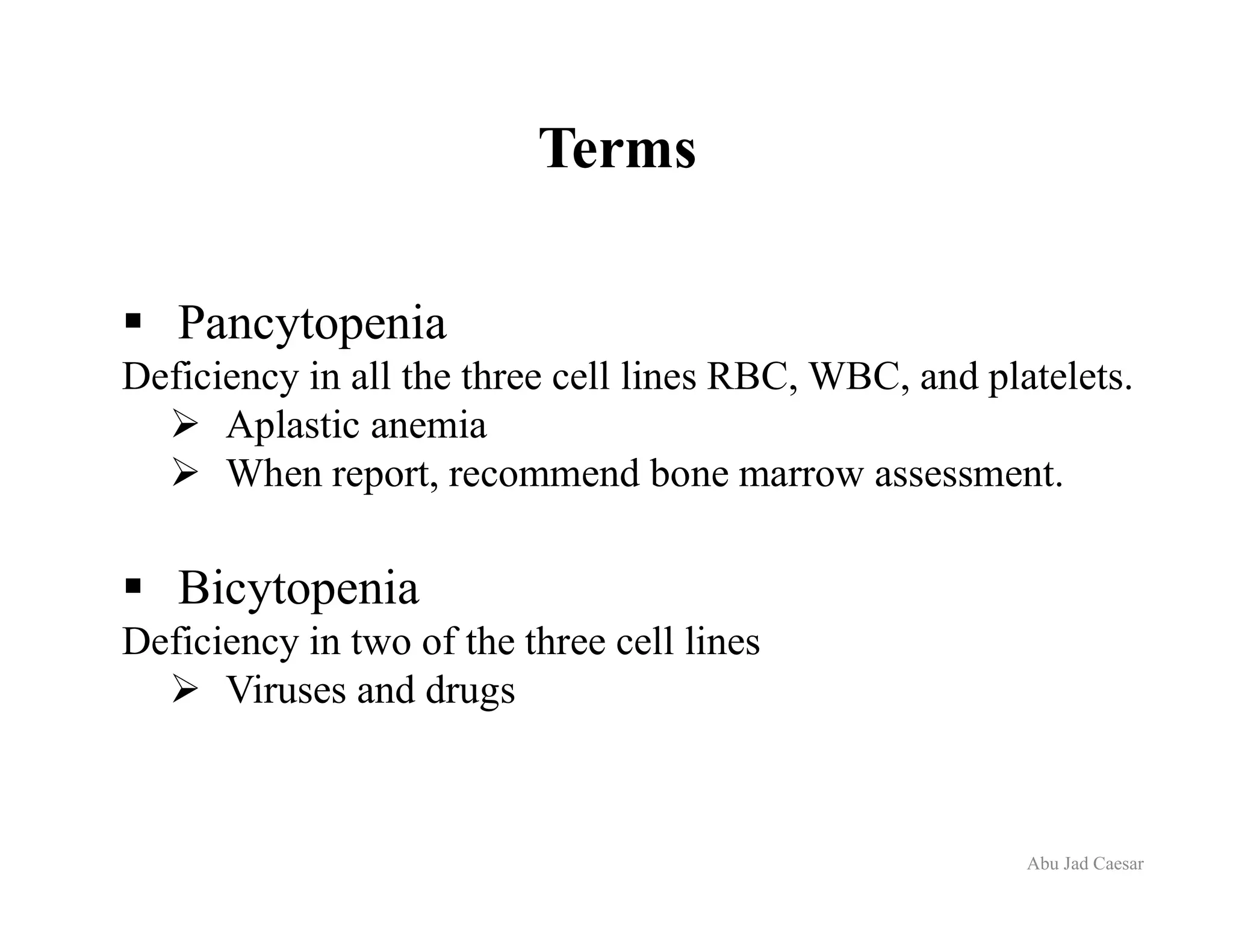 Blood film preparation and reporting | PDF