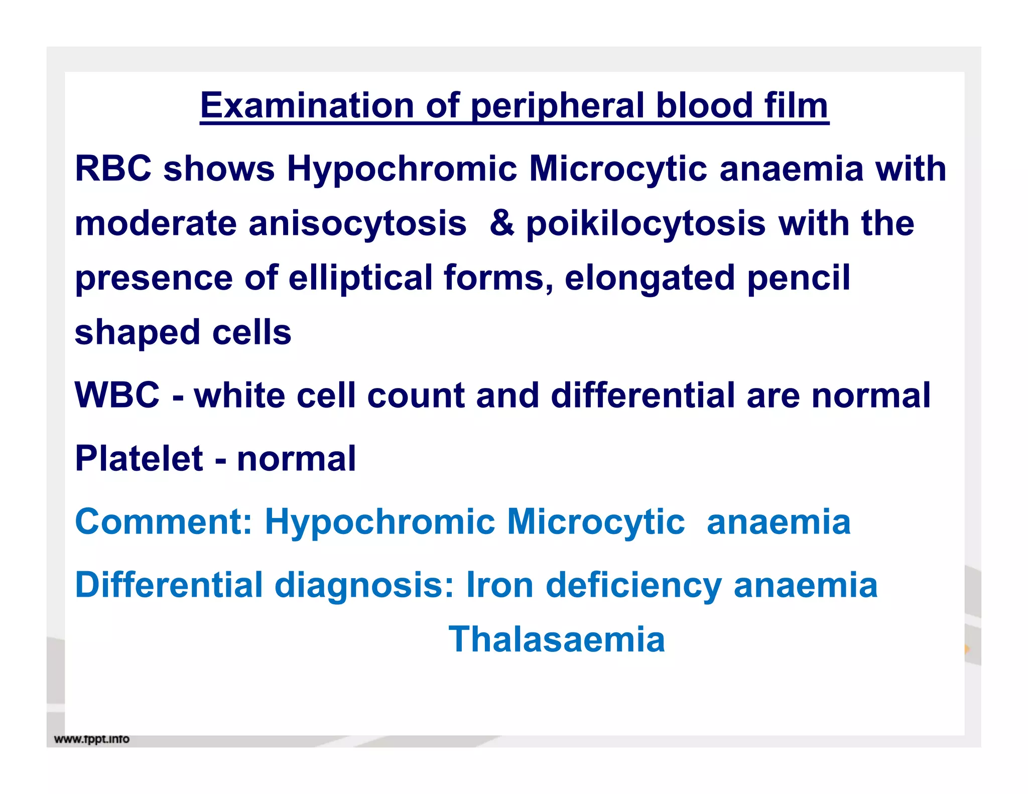 Blood film examination | PDF